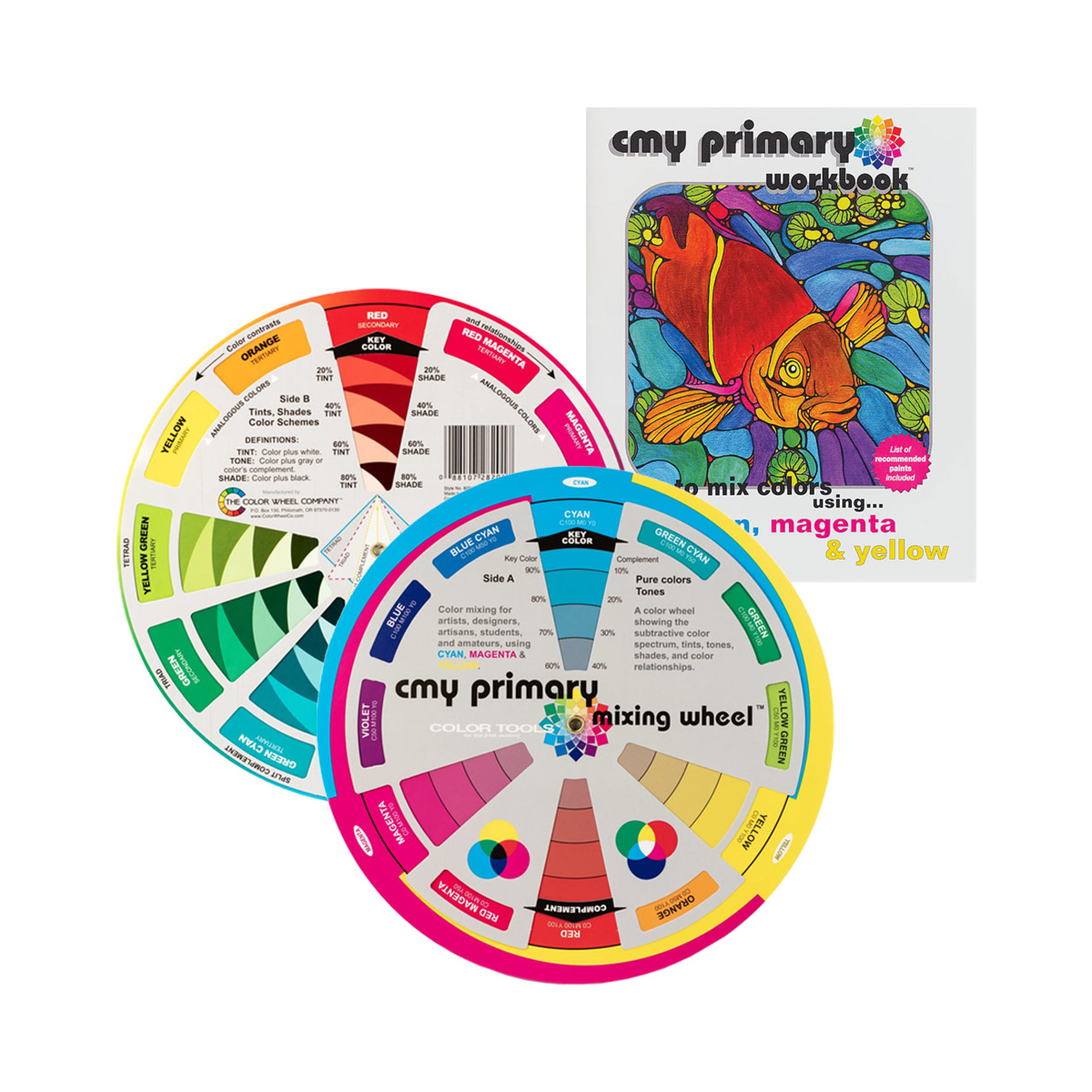 CMY PRIMARY COLOR WHEEL – Scrappie!