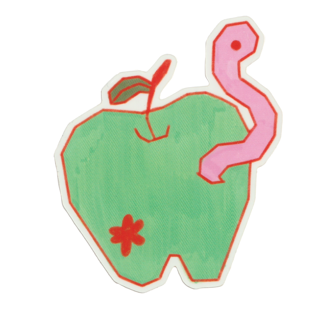 BAD APPLE! sticker – Scrappie!